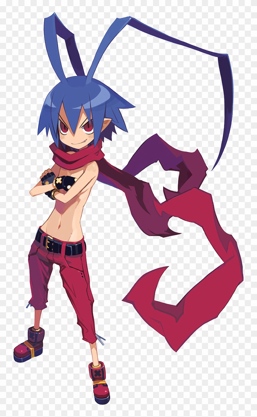 Overlord Laharl - Laharl Disgaea D2, HD Png Download - 752x1282(#376400 ...