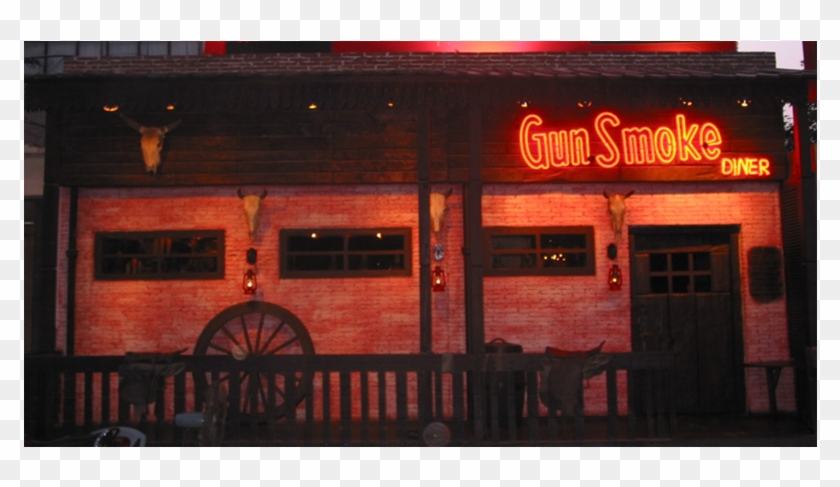 Gunsmoke - Neon Sign, HD Png Download - 793x537(#379107) - PngFind