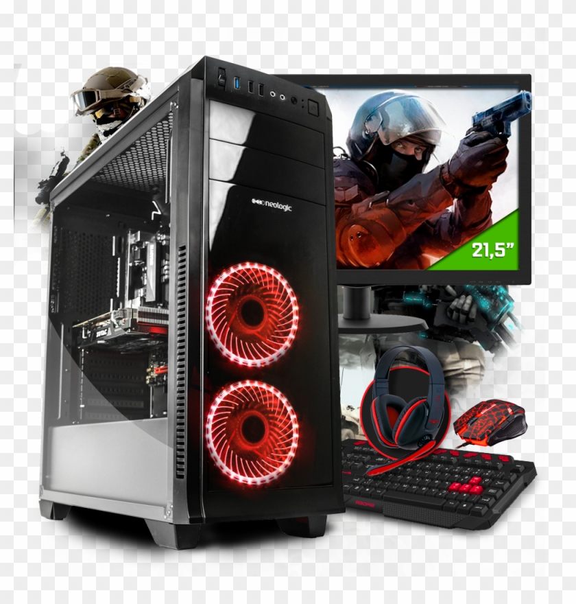 Computador Gamer Kit, HD Png Download - 1000x1000(#3711103) - PngFind