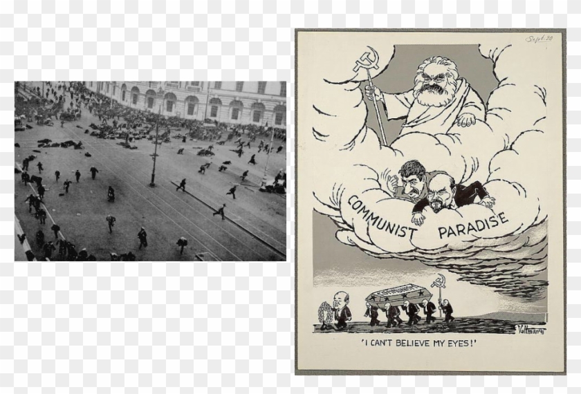 Mein Kampf Summary - Glasnost And Perestroika Cartoon, HD Png Download ...