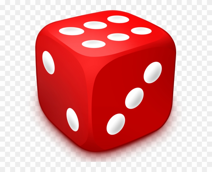 Dice Clipart Large Red - Probability Die, HD Png Download - 633x600 ...
