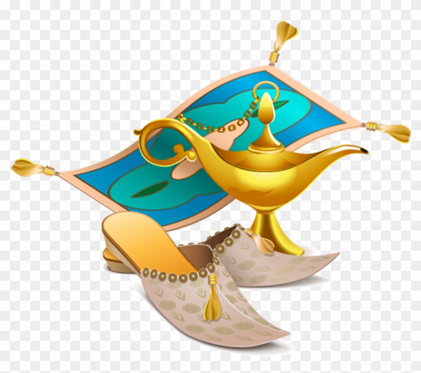 Aladino Y La Lámpara Maravillosa - Vector Graphics, HD Png Download ...