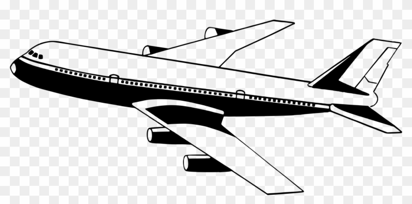 Airplane Jet Aircraft Aviation Download - Aeroplane Clipart Black And ... Airplane Jet Aircraft Aviation Download - Aeroplane Clipart Black And ...