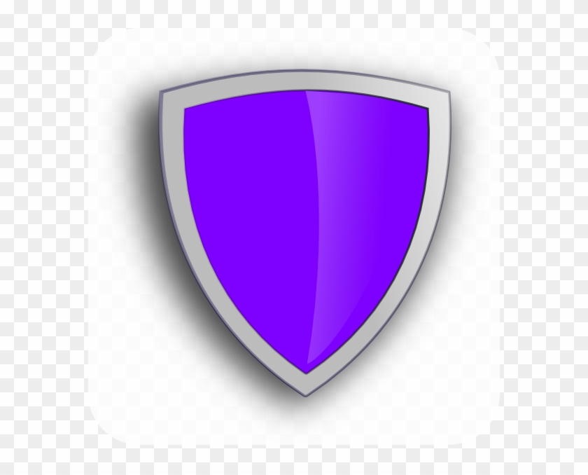 Blue Cartoon Shield