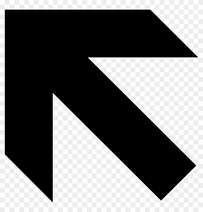 Vector - Arrow Pointing Upper Left, HD Png Download - 1280x1280(#384592 ...