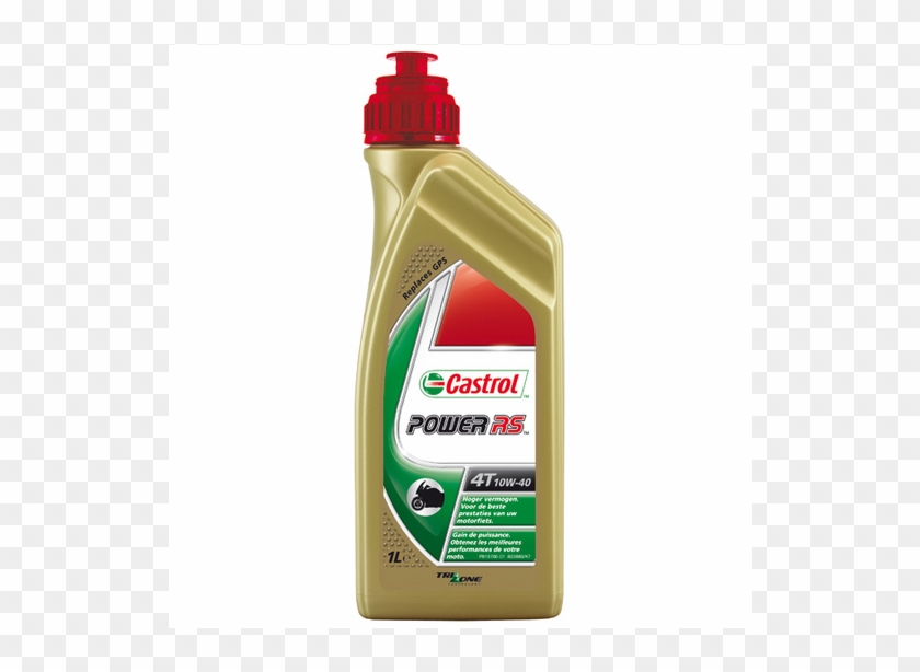 Castrol Power Rs 4t 10w-40 Bestel Je Smeermiddelen - Castrol, HD Png ...