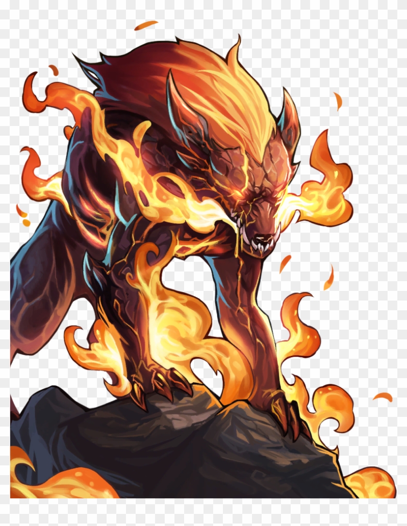 Artwork - - Hellhound Furry, HD Png Download - 1024x1024(#3839372 ...