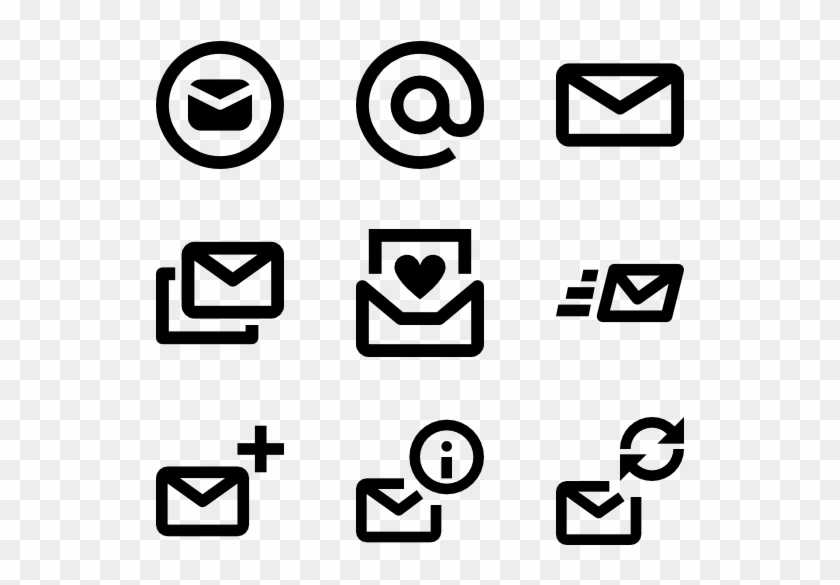 Email Email Symbol For Word Document HD Png Download 600x564