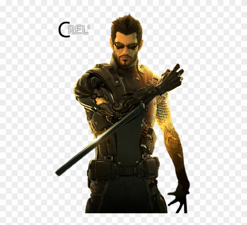 Deus Ex Free Download Png - Adam Jensen Png, Transparent Png - 500x687 ...