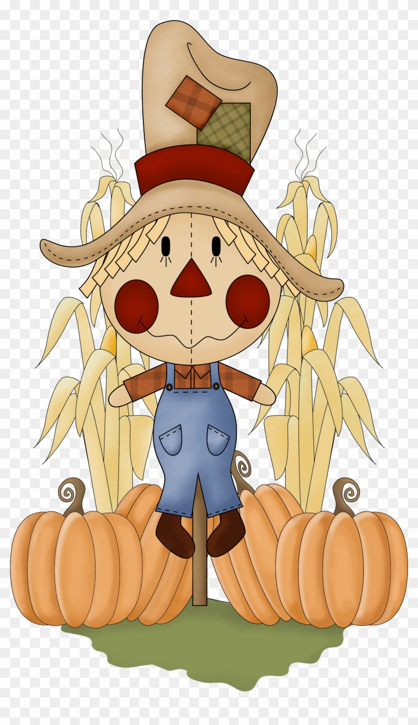 Fall Autumn Scarecrow Clip Art