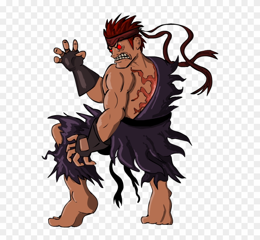 Super Smash Bros Crusade Evil Ryu, HD Png Download - 700x700(#3886128 ...