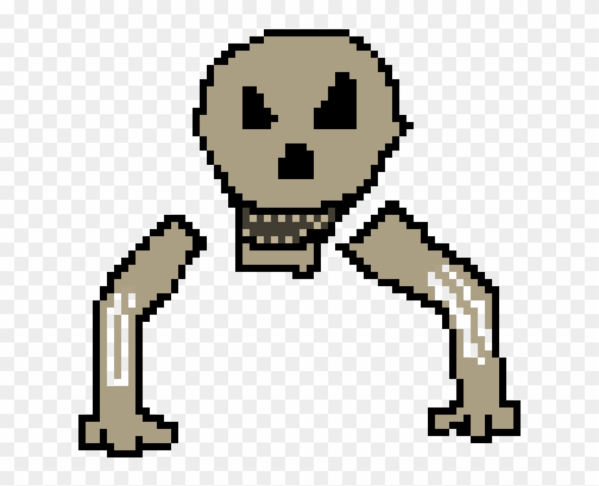 Skeletron Sprite, HD Png Download - 630x600(#3895175) - PngFind