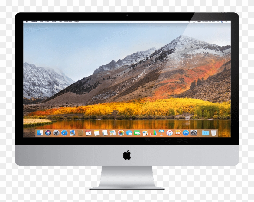 A Picture Showing An Apple Imac From - Macos High Sierra Png, Transparent Png - 750x598(#3896114 ...