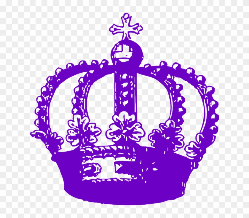 Crown Royal Purple Luxury King Queen Symbol Black Crown With 