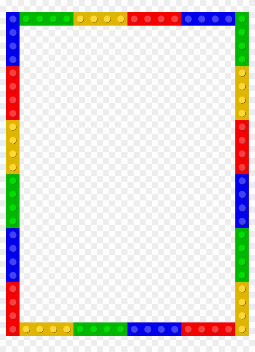 Best Lego Border Png Clipart - Lego Art Clip Frame, Transparent Png ...