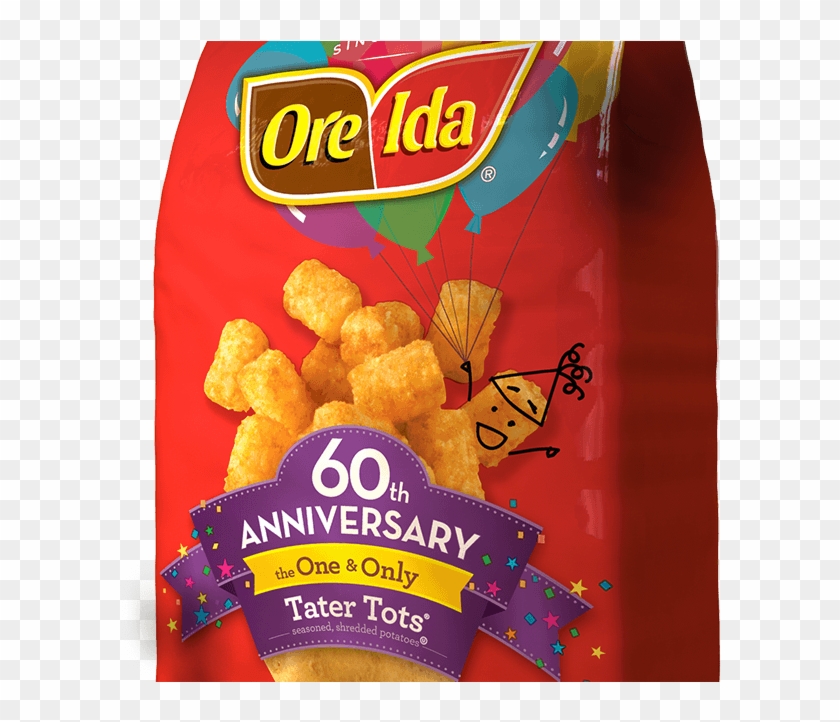 Tater-tots 60th Anniversary Package - Potato Chip, HD Png Download ...