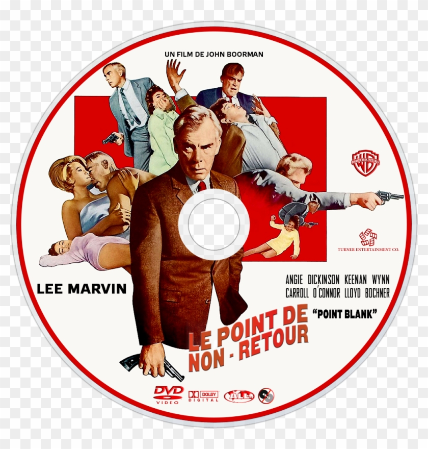 Point Blank Dvd Disc Image - Lee Marvin Point Blank Poster, HD Png ...