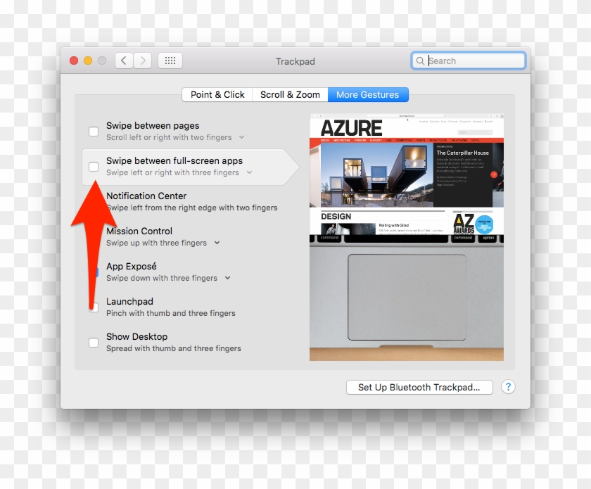 Click To Enlarge - Mac Os X Natural Scroll, HD Png Download - 780x626 ...