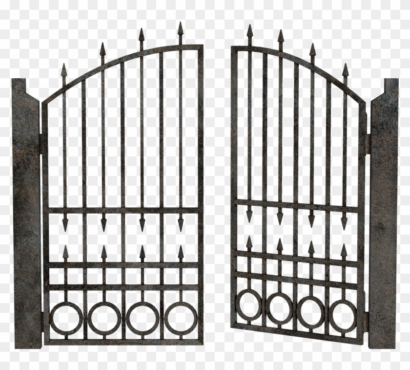 Gateway, Forged, Entrance, Gate, The Door - Transparent Background ...