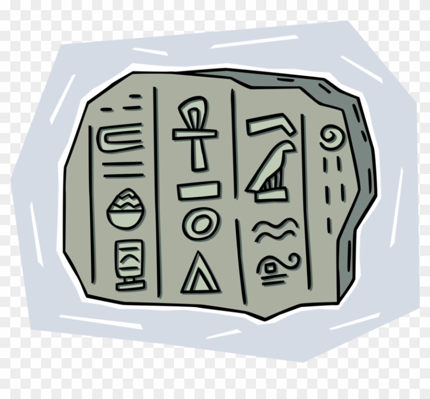 Vector Illustration Of Ancient Egyptian Hieroglyphics - Geroglifico, HD ...