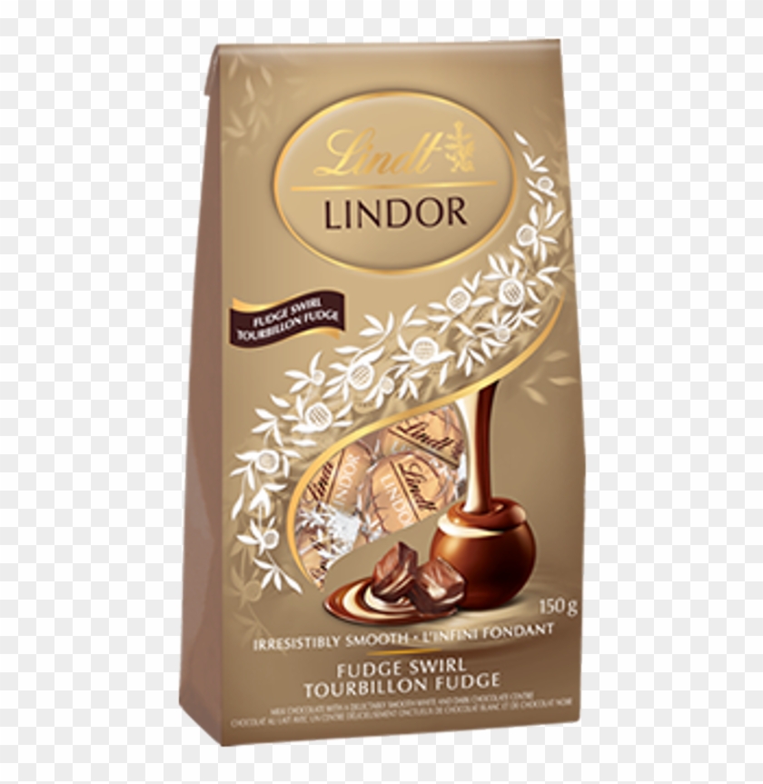 Lindt Fudge Swirl Chocolate Truffles - Lindor Fudge Swirl, HD Png ...