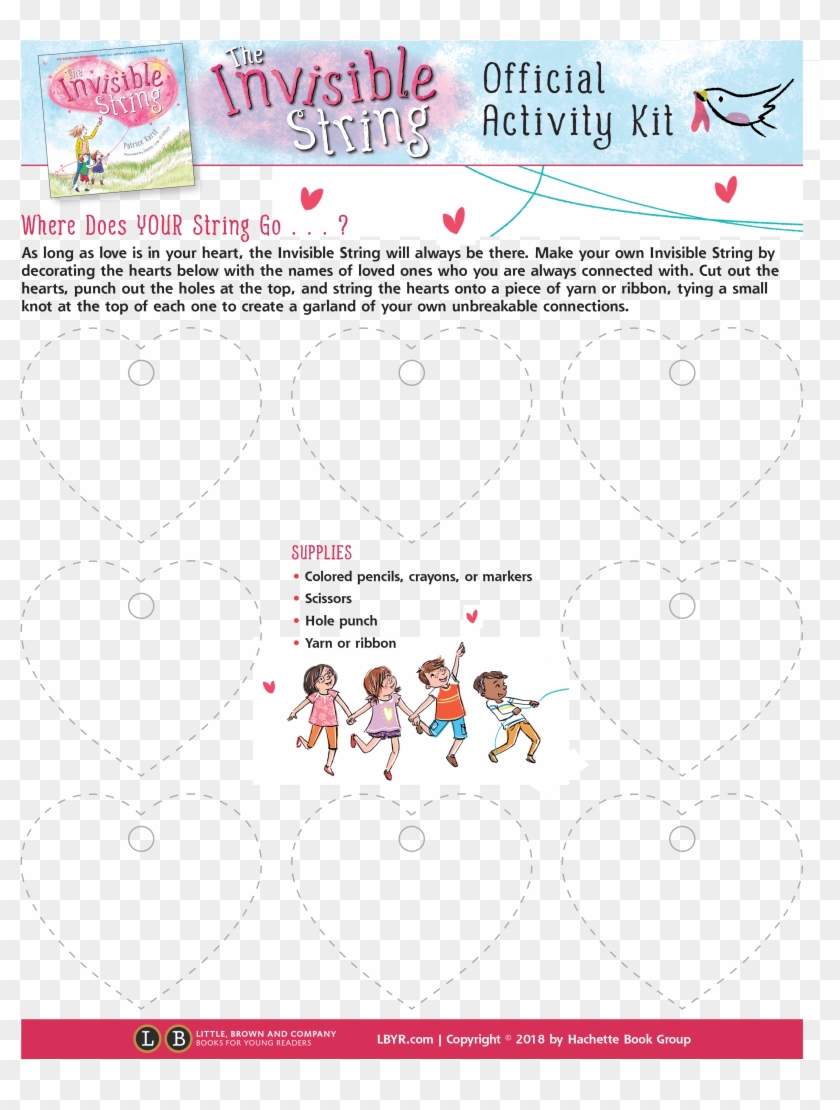 Down Load Invisible String Activity Kit - Heart, HD Png Download ...