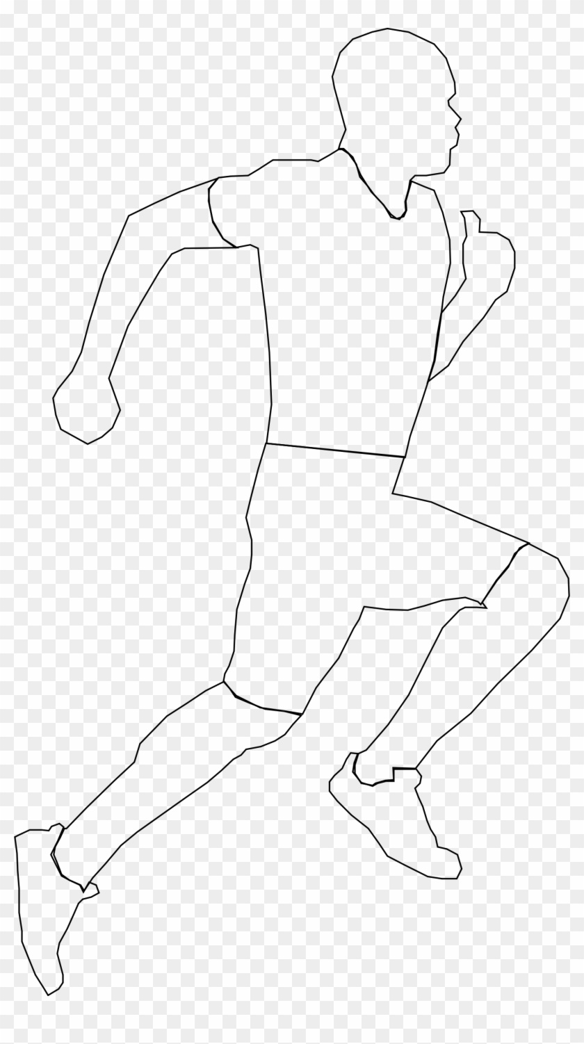This Free Icons Png Design Of Run 2 - Line Art, Transparent Png ...