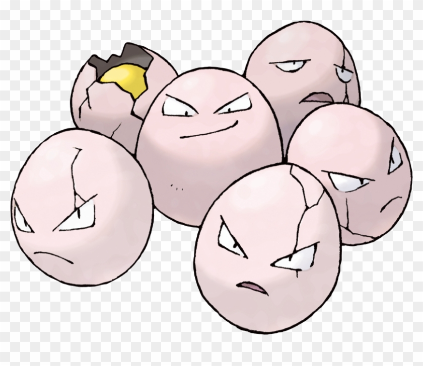 Exeggcute - Pokemon Exeggcute, HD Png Download - 827x827(#3980379 ...
