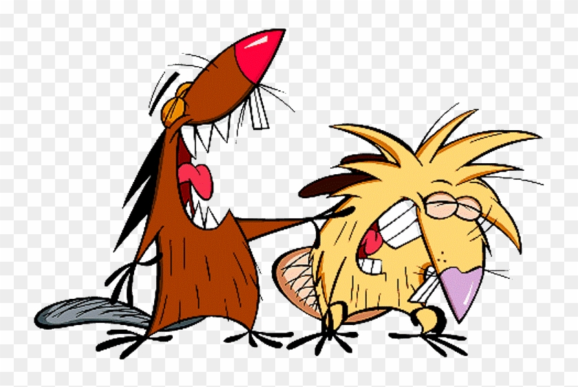 Angry Beavers - Angry Beavers Norbert Laughing, HD Png Download ...