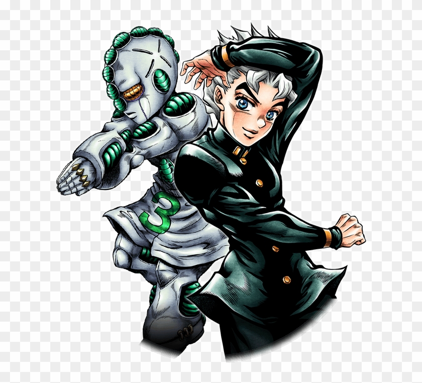 Unit Koichi Hirose - Jojo Stardust Shooters Koichi, HD Png Download ...