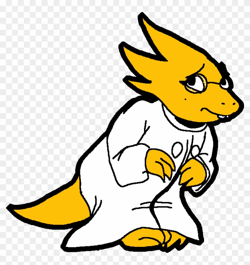 Alphys, HD Png Download - 1400x1400(#4009769) - PngFind