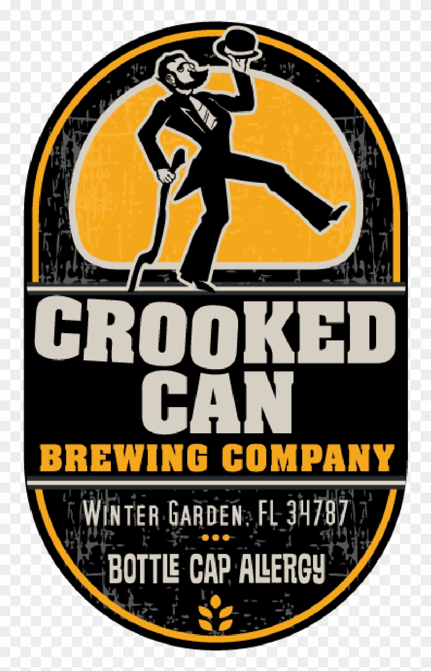 Crooked Can Label - Crooked Can Brewery Logo, HD Png Download ...