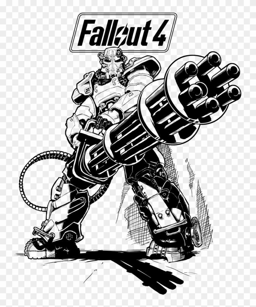 View Samegoogleiqdbsaucenao 1524232619353 , - Fallout Lineart, HD Png ...