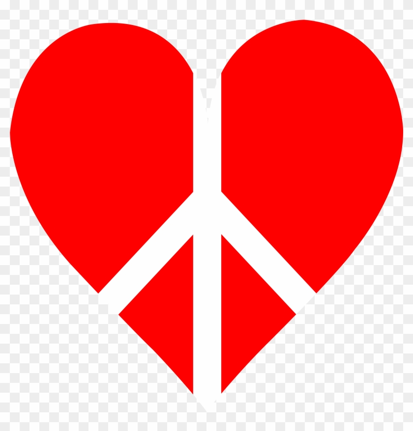 Peace Heart Clipart - Peace Heart, HD Png Download - 4523x6150(#4024018 ...