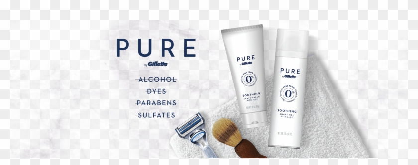 Pure By Gillette Shave Gel And Shaving Cream - Gillette Pure Shave Gel ...