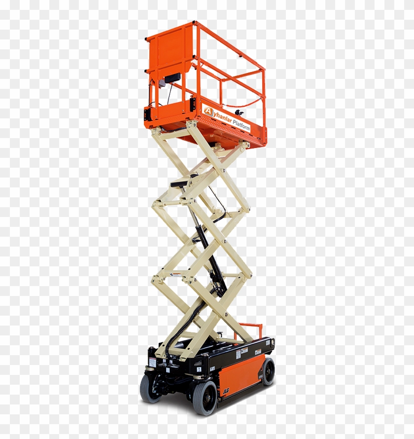 5m Battery-powered Scissor Lift - Jlg 1532r, HD Png Download - 1140x855 ...