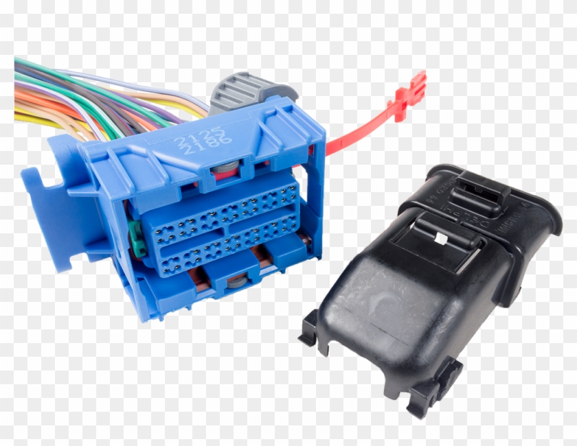 E40 Engine Control Module Ecm Pigtail J1 X1 Gm - Electrical Connector, HD Png Download ...