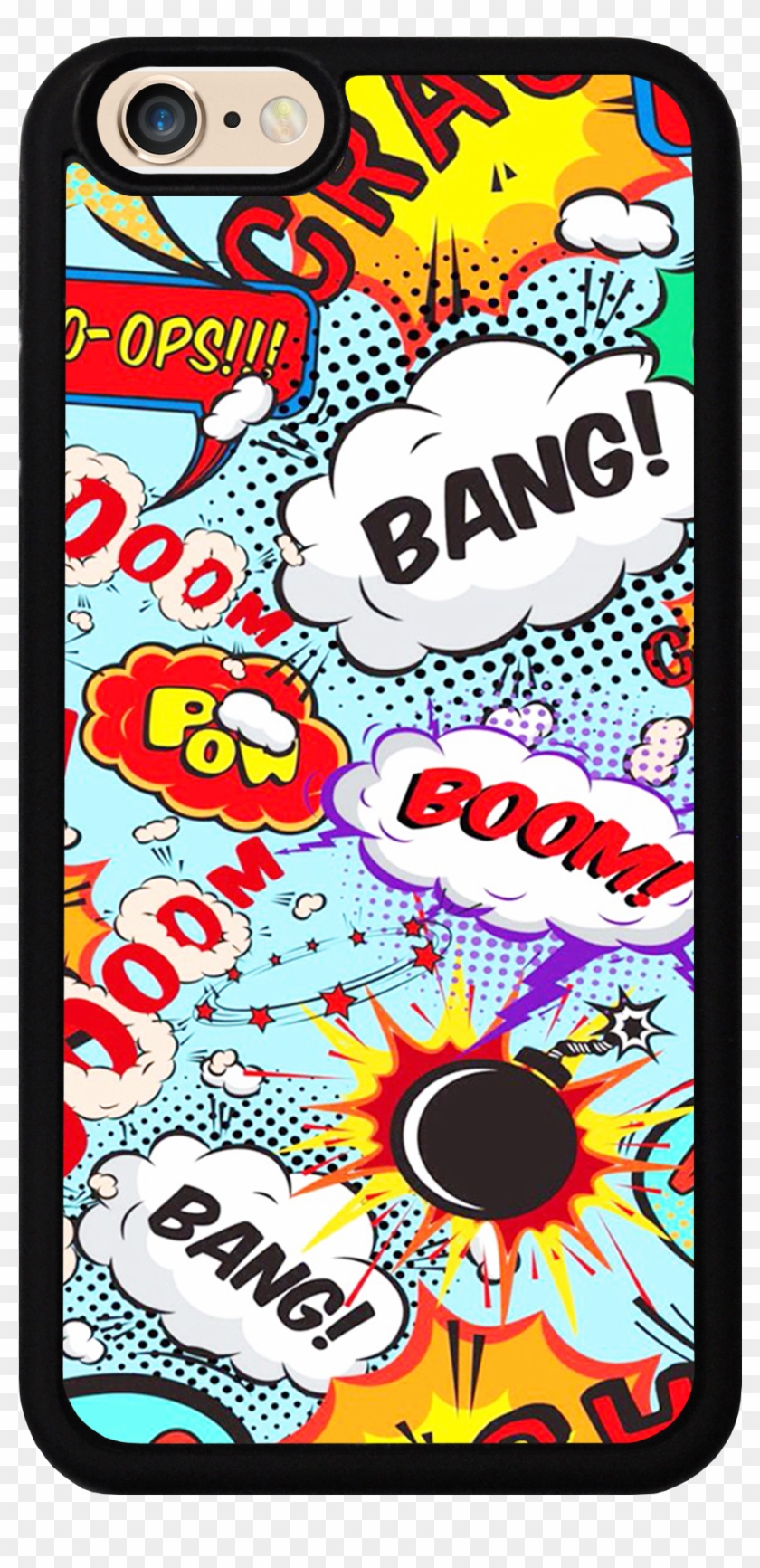 Bang Boom Pow Crash Case - Boom Pow, HD Png Download - 1141x2028 ...