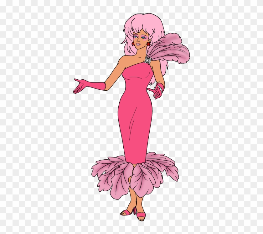 Photo Jem Pinkfeatherdress Tb Illustration Hd Png Download 451x8004079153 Pngfind