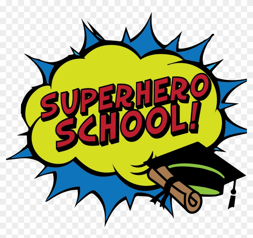 Morley Library - Superhero School Logo, HD Png Download - 1875x1677 ...