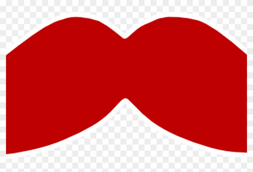 Red Mustache Clip Art, HD Png Download - 800x491(#413450) - PngFind
