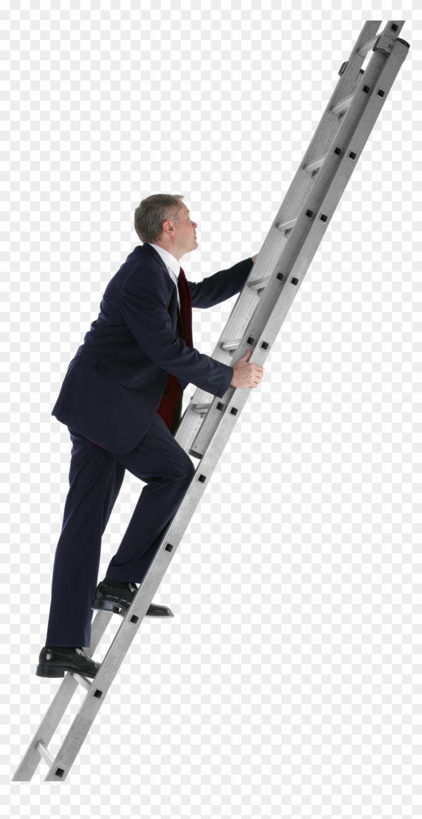 Ladder Of Success Png Transparent - Man Climbing Ladder Png, Png ...