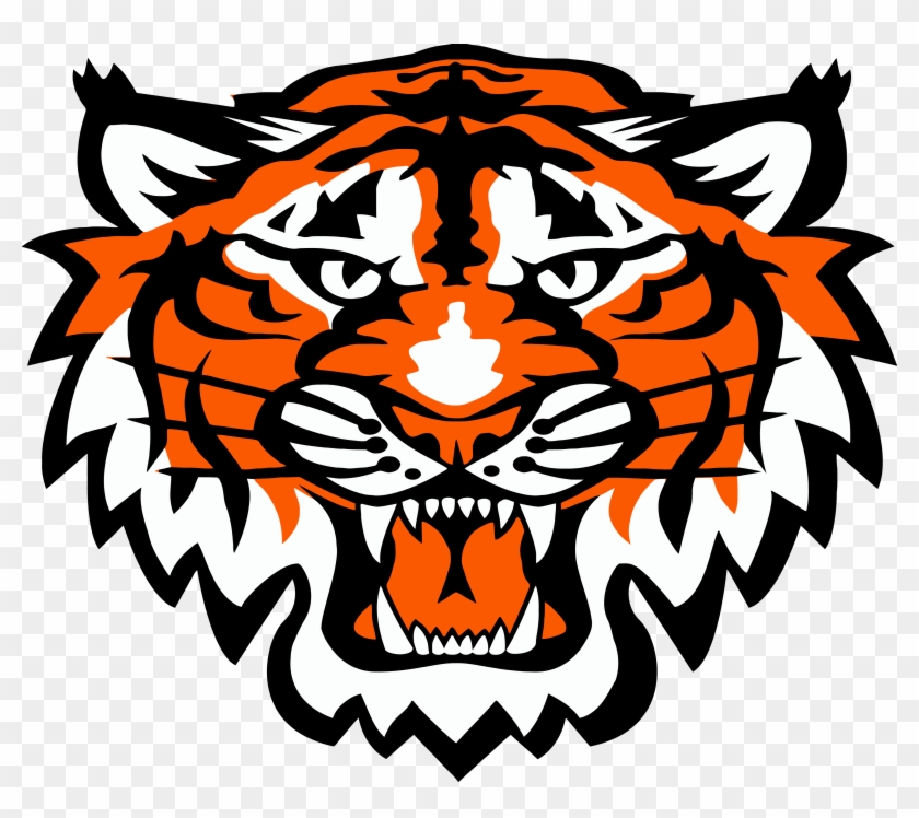 Angry Tigger Face Clipart Png - Commerce Tigers, Transparent Png ...