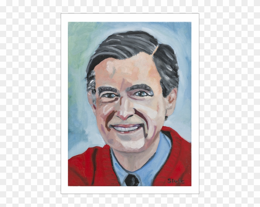 Mr - Rogers - Self-portrait, HD Png Download - 650x650(#4105350) - PngFind
