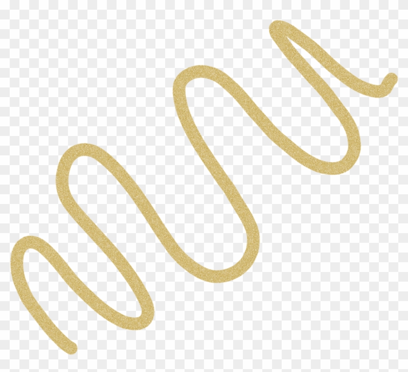#swirl #sparkle #shiny #squiggle #gold #yellow - Calligraphy, HD Png ...