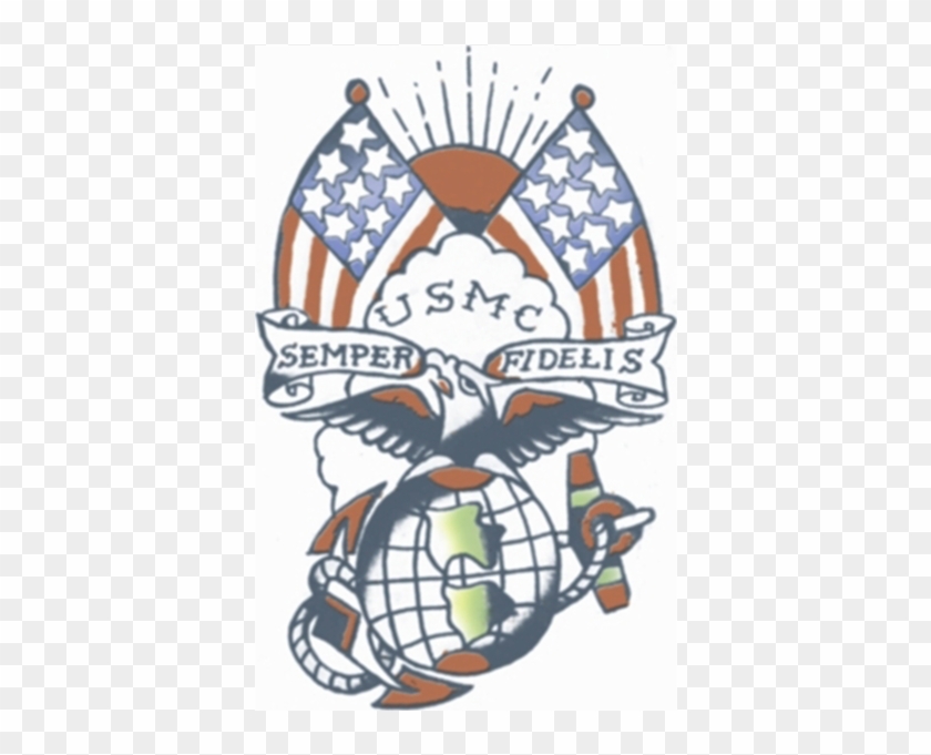 Usmc Tattoo Png