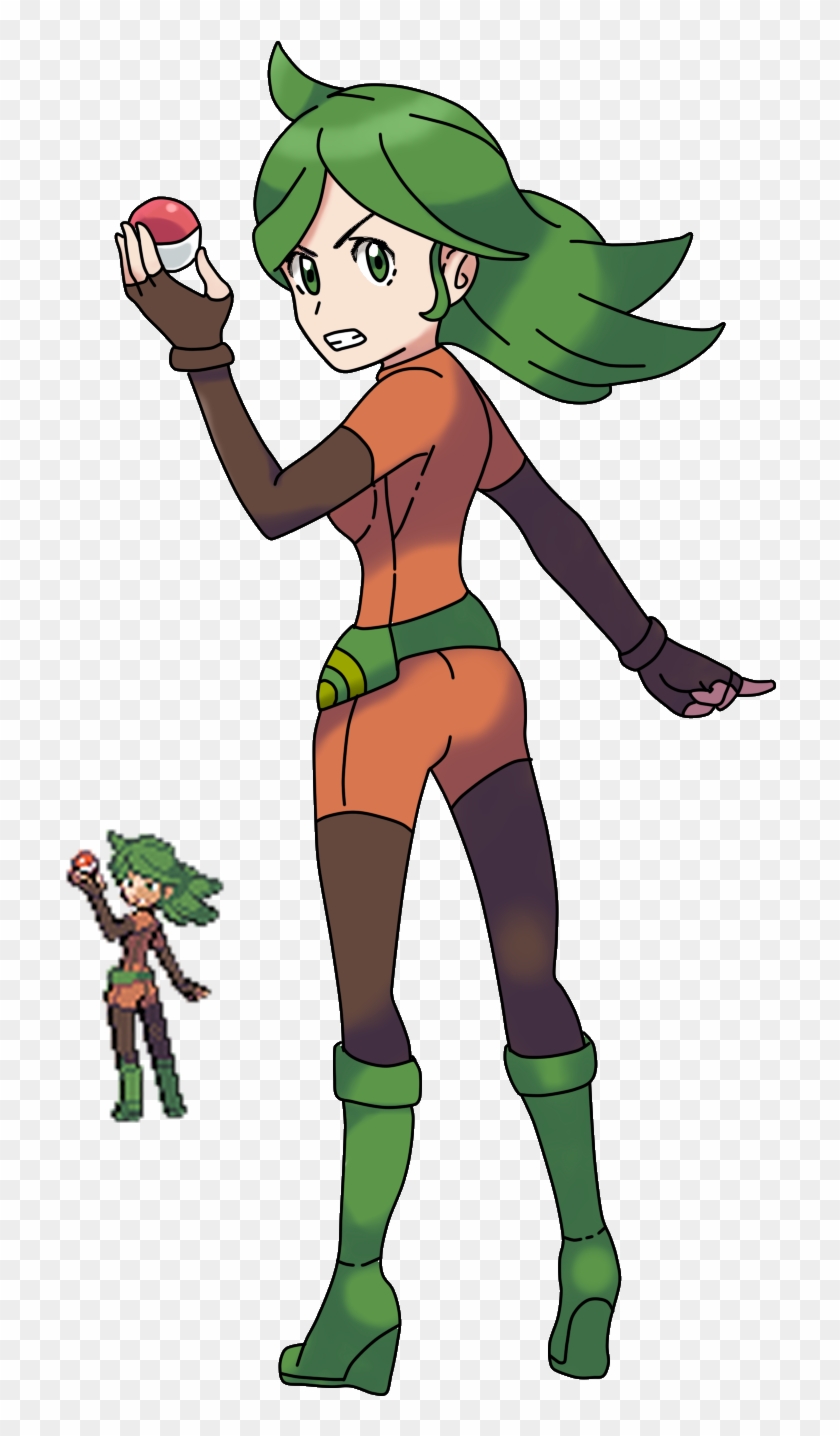 Pokemon Platinum Trainer Sprites