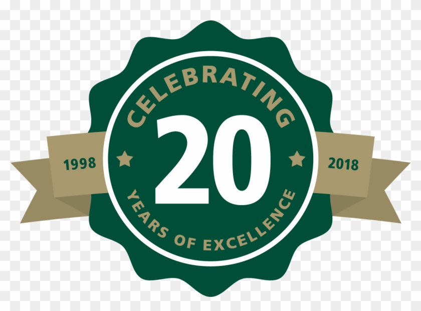 Celebrating 20 Years Of Excellence - 2 Decades, HD Png Download ...