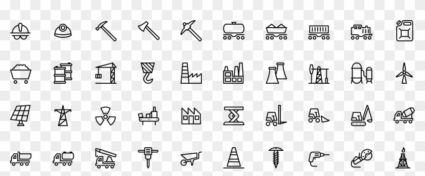 Icon Industry - Industry Icon Png, Transparent Png - 1824x672(#4150305 ...