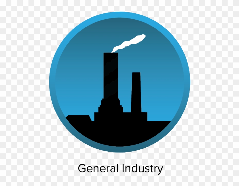 General Industry Icon - Decal, HD Png Download - 626x625(#4150828 ...
